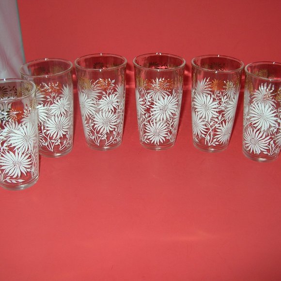 Dining Vintage 7 White Flowers Gold Scroll Highball 12 Oz Drinking dining-vintage-7-white-flowers-gold-scroll-highball-12-oz-drinking